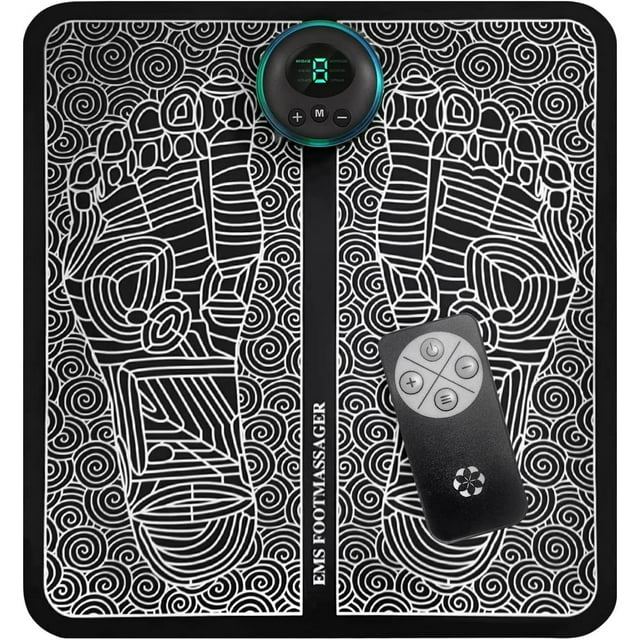 EMS Reshaping Foot Massager Mat Pad Portable Foot Massage Mat Muscle ...