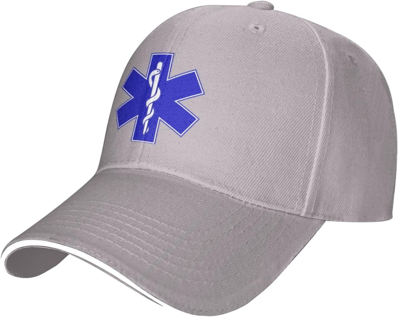 EMS Sign EMT Emergency Medical Baseball Cap Men Women Duck Tongue ...