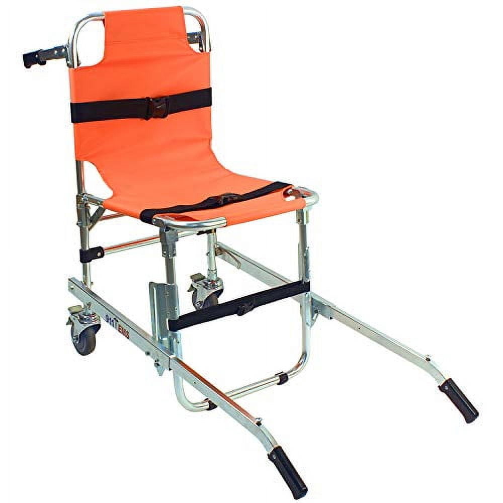EMS Stair Chair Aluminum Light Weight Ambulance Medical Lift - Walmart.com