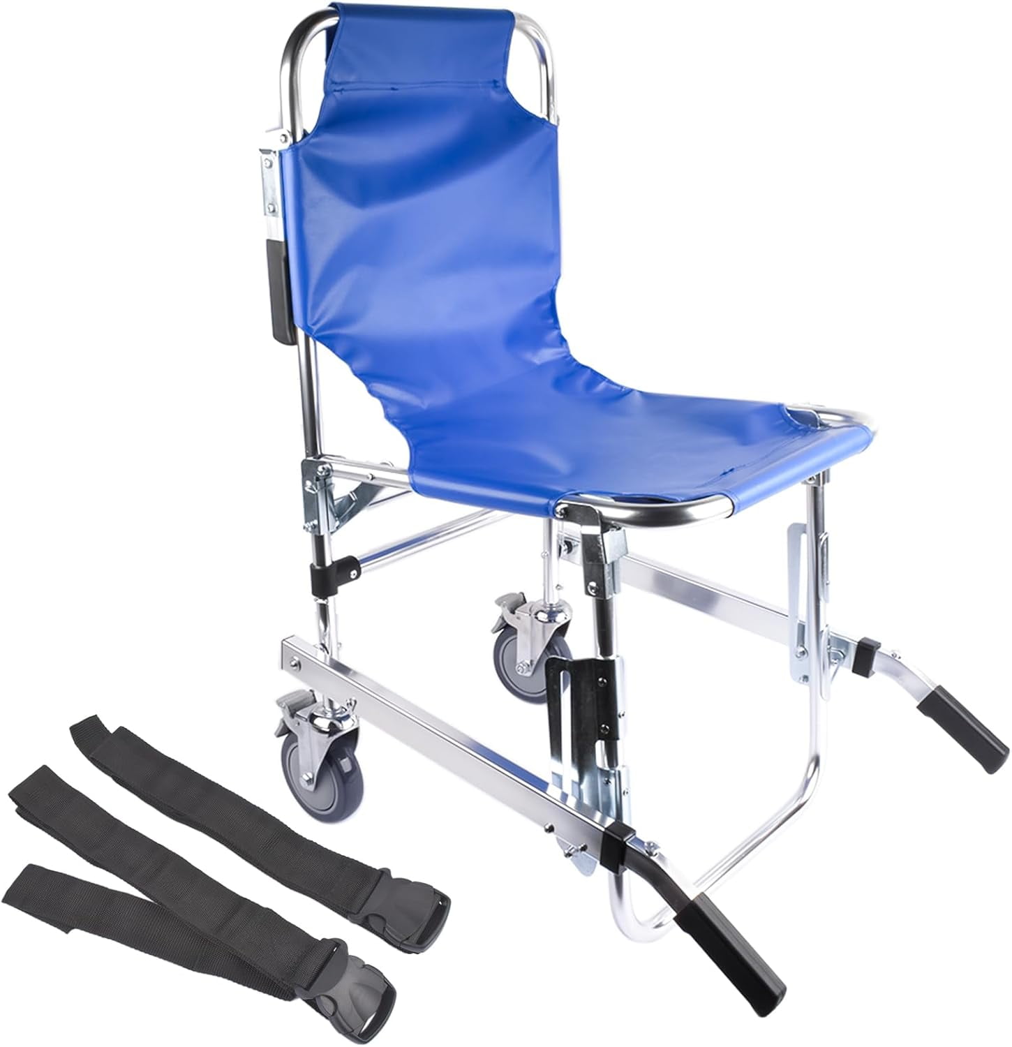 EMS Stair Chairs, Foldable Transport Wheelchair, Aluminum Light Weight Stair Lifts for Elderly ...