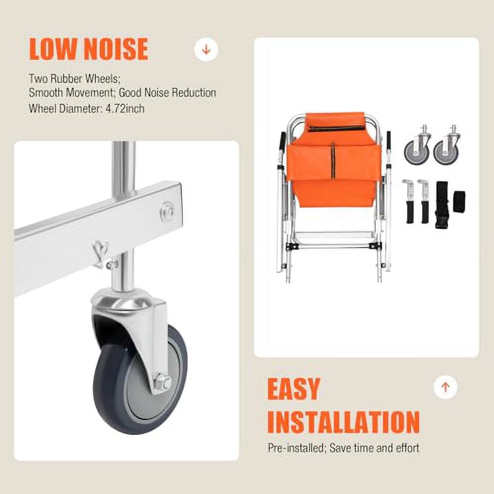EMS Stair Chairs, Medical Emergency Evacuation 2 Wheel Lift Wheelchair ...