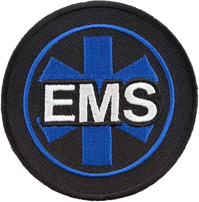 EMS Star Of Life Round Patch, Medical Profession Patches - Walmart.com