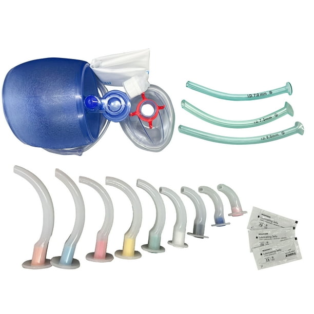 EMS Training Kit, First Aid Responder BVM, Nasopharyngeal Airway ...