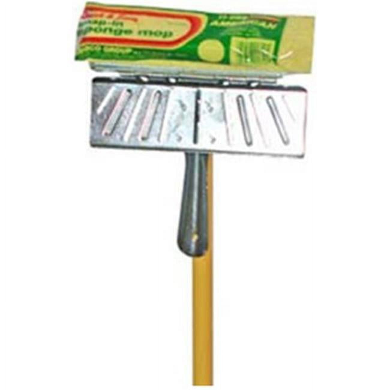 EMSCO 174SA6 48 in. Quick & Easy Zinc-Plated Metal Sponge Mop with ...