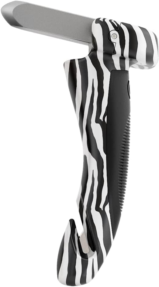 EMSON Car Cane, All-in-One Window Breaker Seatbelt Cutter Door Handle ...