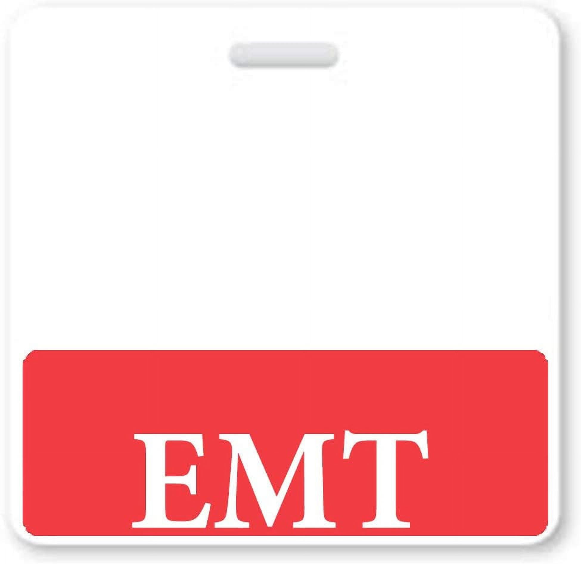EMT Badge Buddy - Heavy Duty Horizontal Badge Buddies for Emergency ...