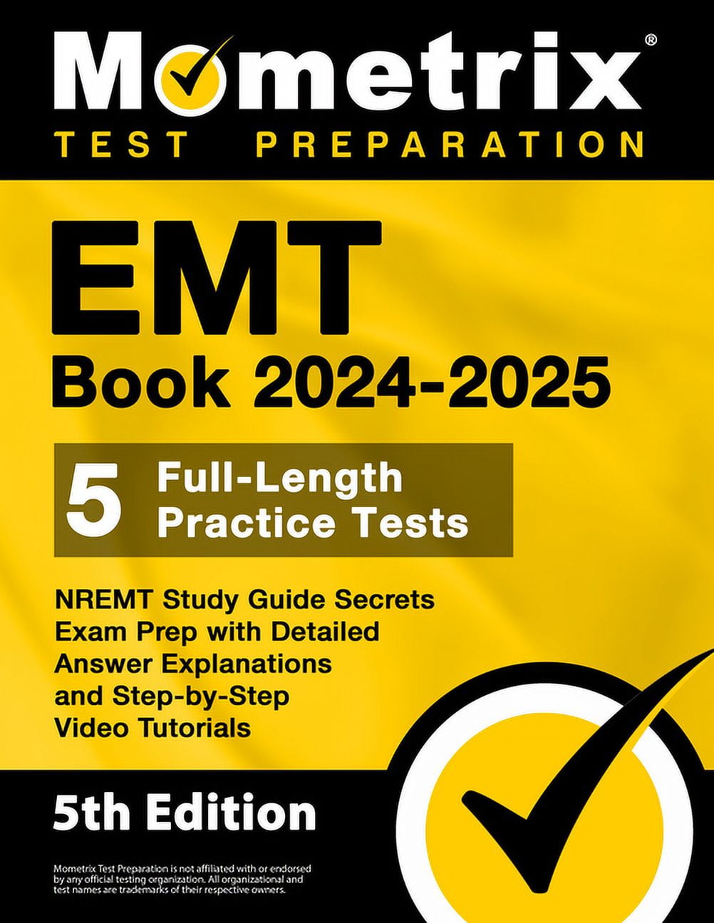 EMT Book 2024-2025 - 5 Full-Length Practice Tests, NREMT Study Guide ...