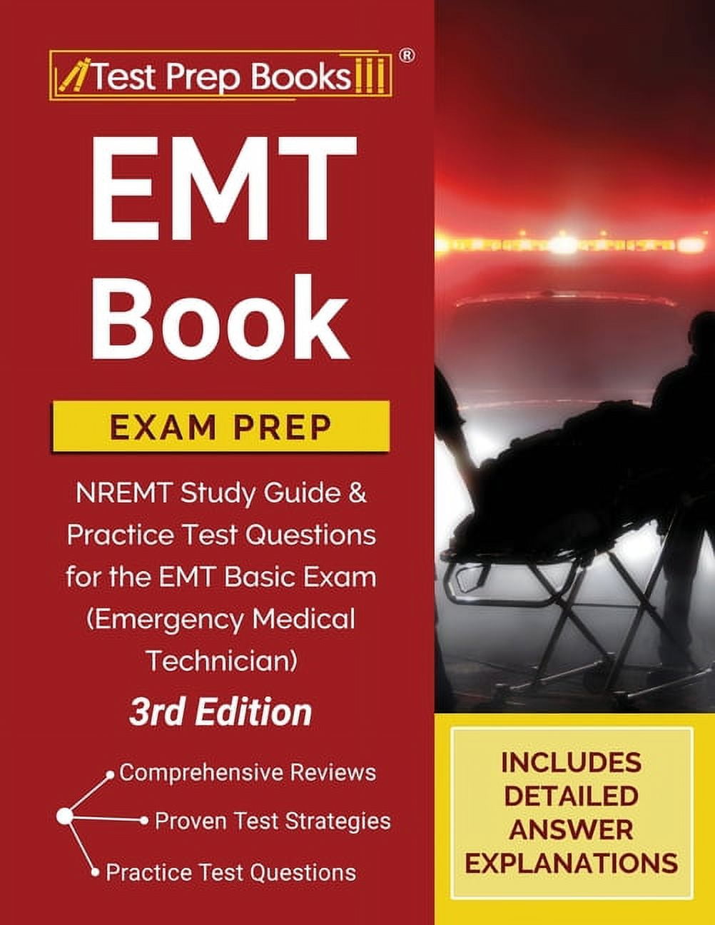 EMT Book Exam Prep: NREMT Study Guide and Practice Test Questions for ...
