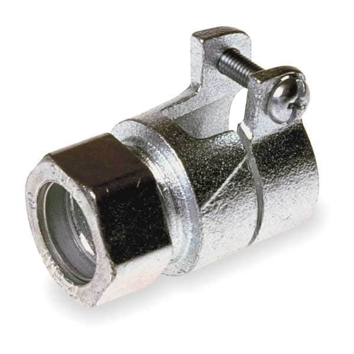 EMT Coupling, 3/4 in, Compression, Zinc, Plain(3LV37) - Walmart.com