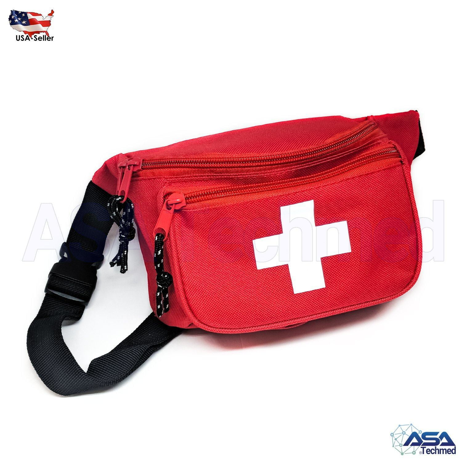EMT EMS Paramedic Medic Hip Side Fly Fanny Pack Go Bag Navy Blue Red ...