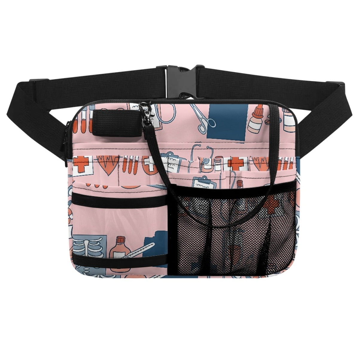 EMT EMS Paramedics Pattern Outdoor Work Satchel Multi Pocket Zippers ...