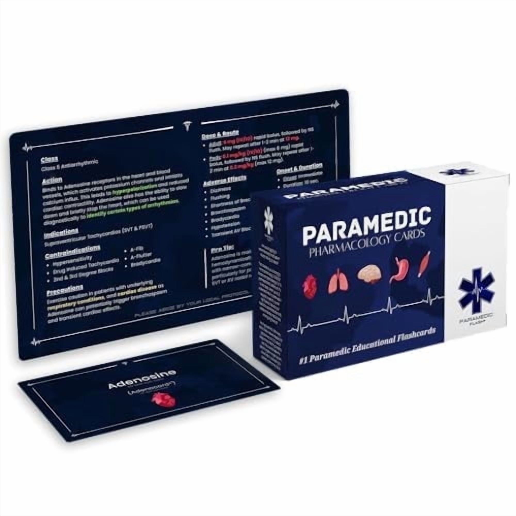 EMT & Paramedic Pharmacology Cards - Walmart.com