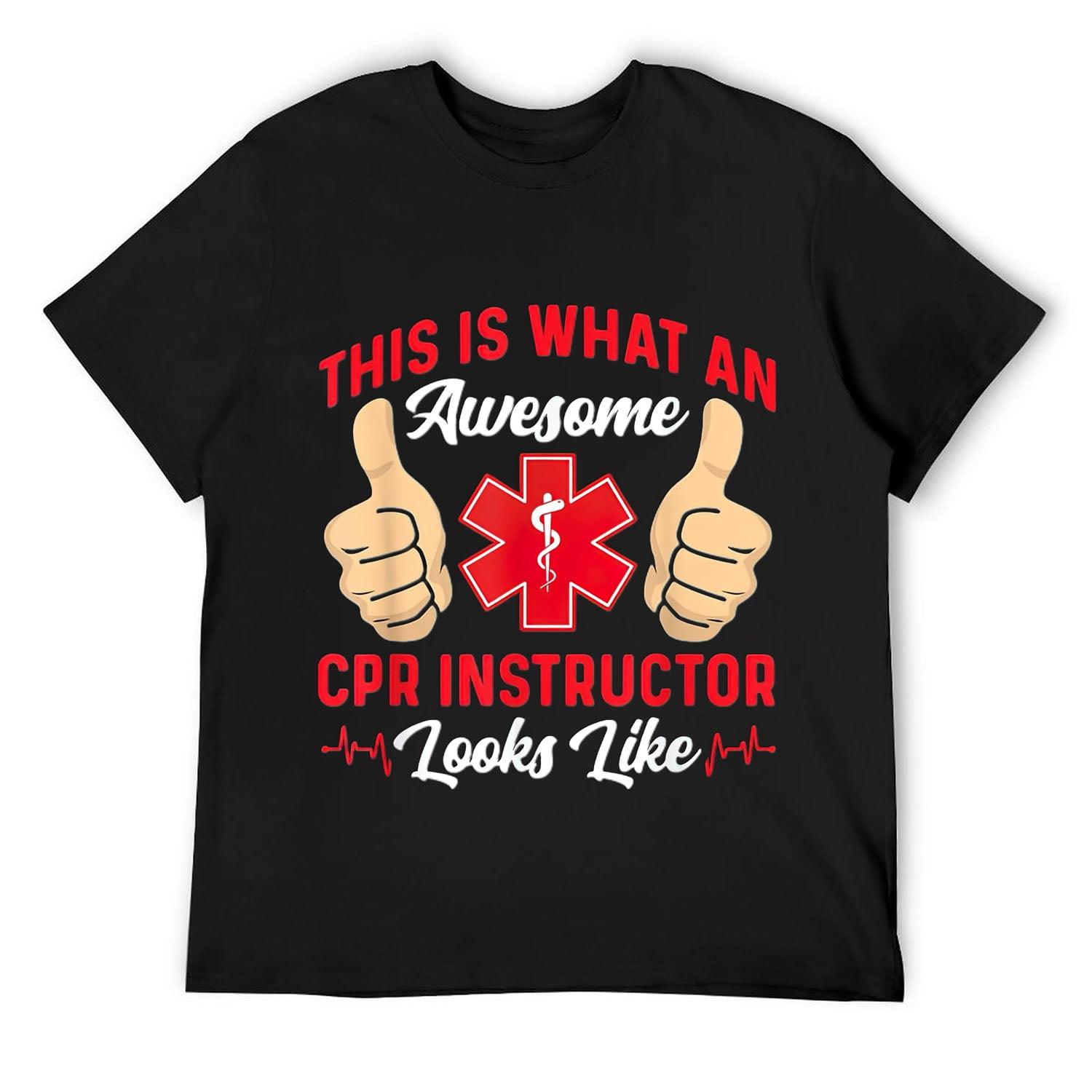 EMT Training CPR First Aid Trainer CPR Instructor T-Shirt - Walmart.com