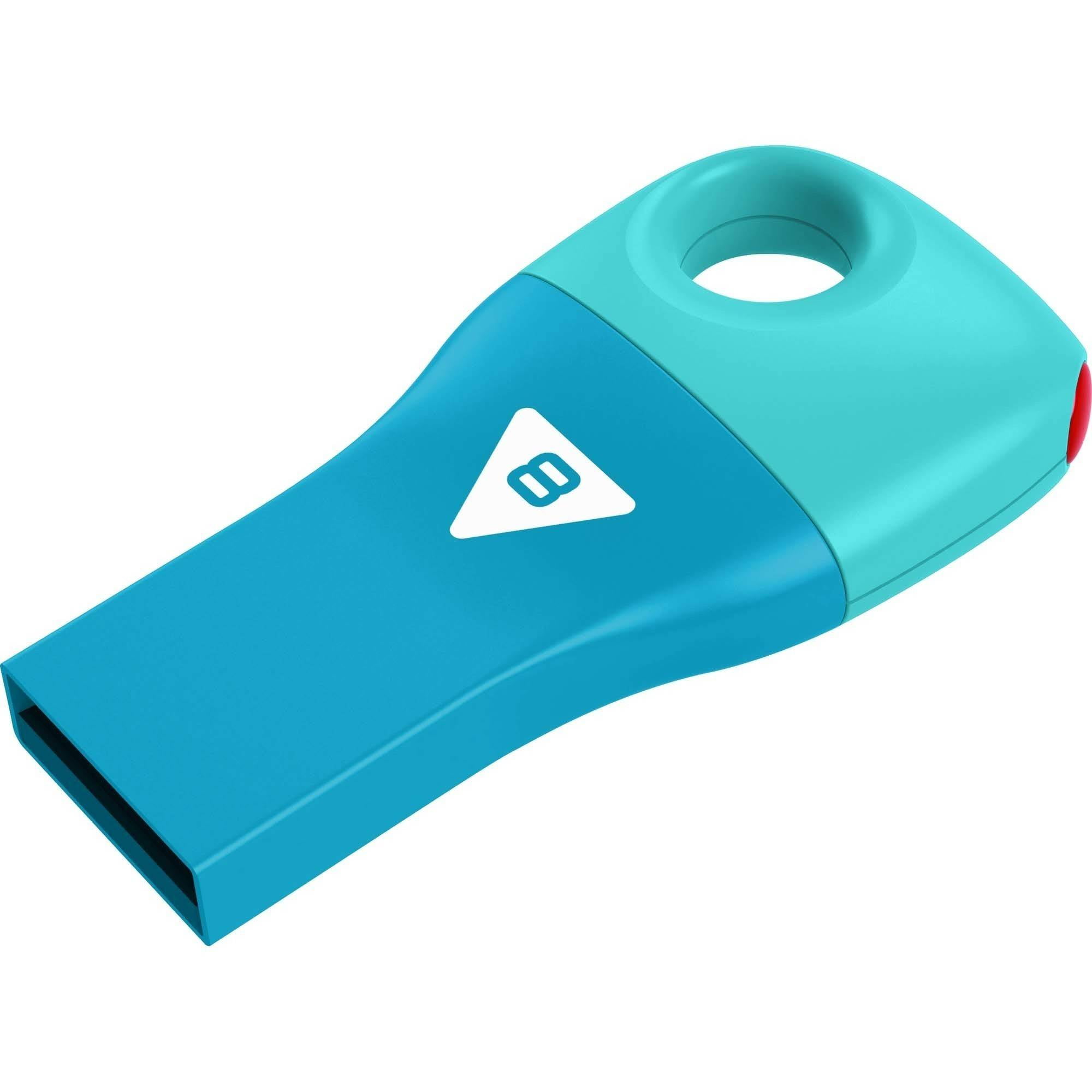 EMTEC D300 Car Key - USB flash drive - 8 GB - USB 2.0 (pack of 2 ...