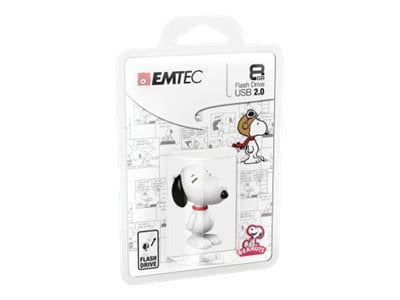 EMTEC USB 2.0 Peanuts Snoopy Flash Drive, 8GB - Walmart.com