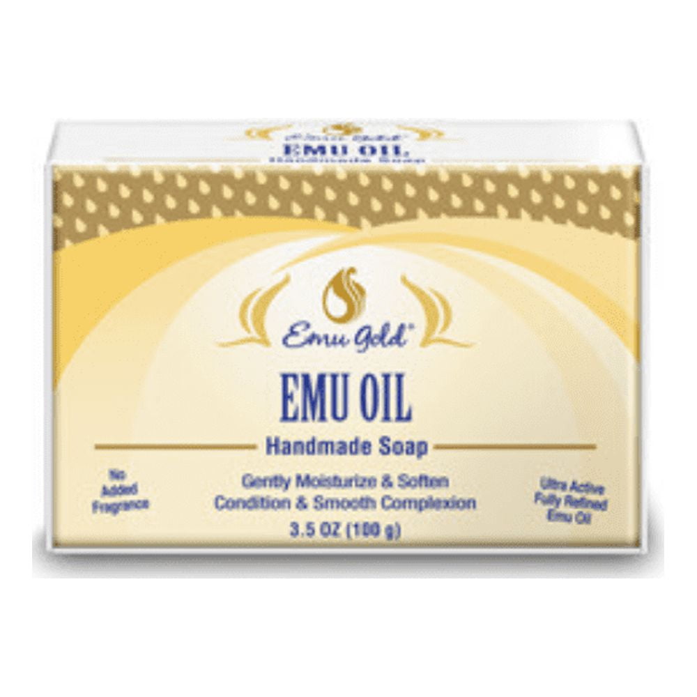 EMU GOLD Emu Oil Soap, Bar, Unscented (Bar) | 3.5oz - Walmart.com