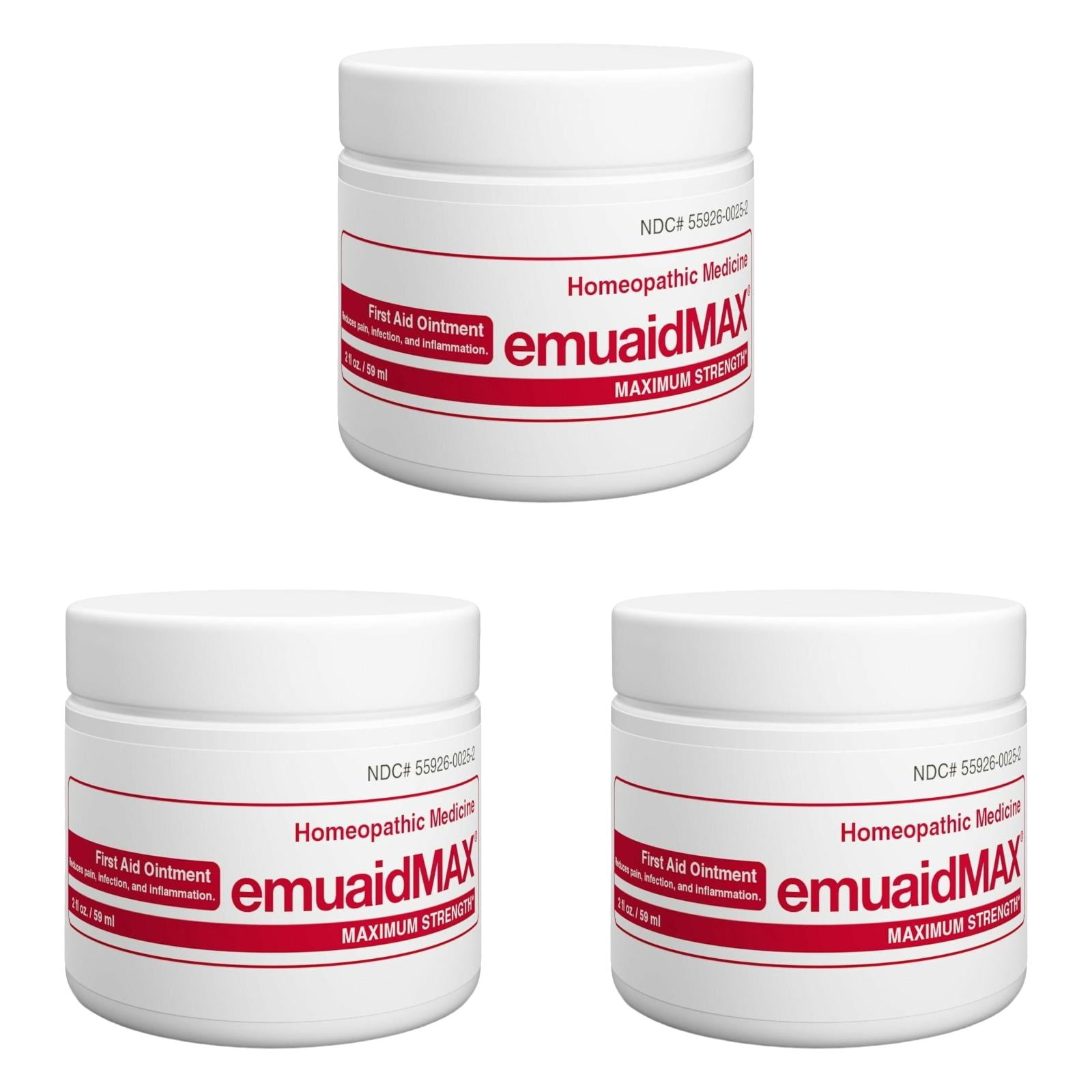 EMUAID Max Ointment for Itchy Skin, Maximum Strength-Foot Fungus Treatment, Treatment for ...