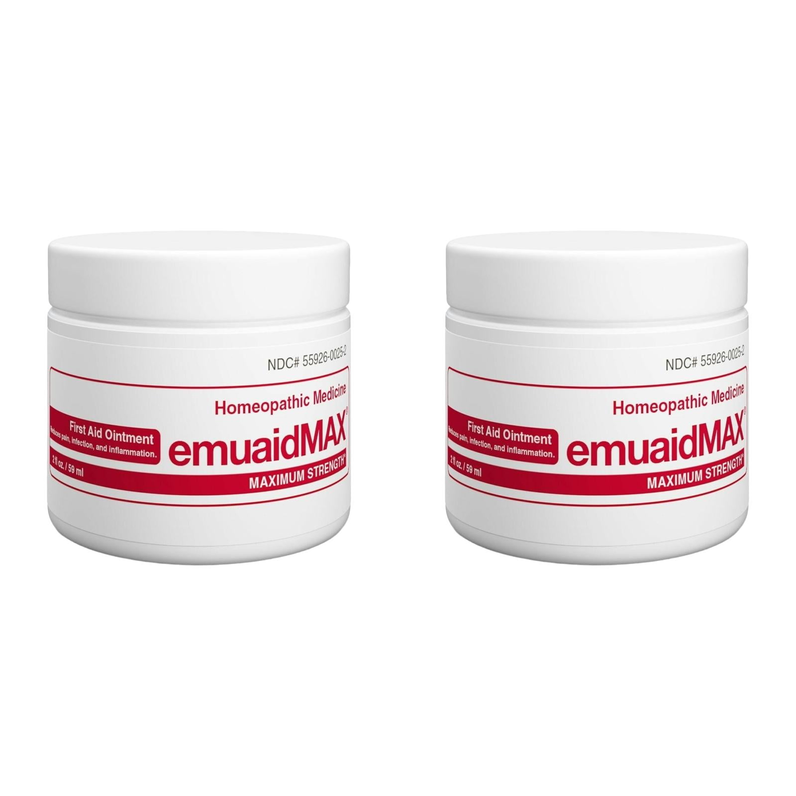 EMUAID Max Ointment, Maximum Strength Itchy Skin Relief for Foot, Jock ...