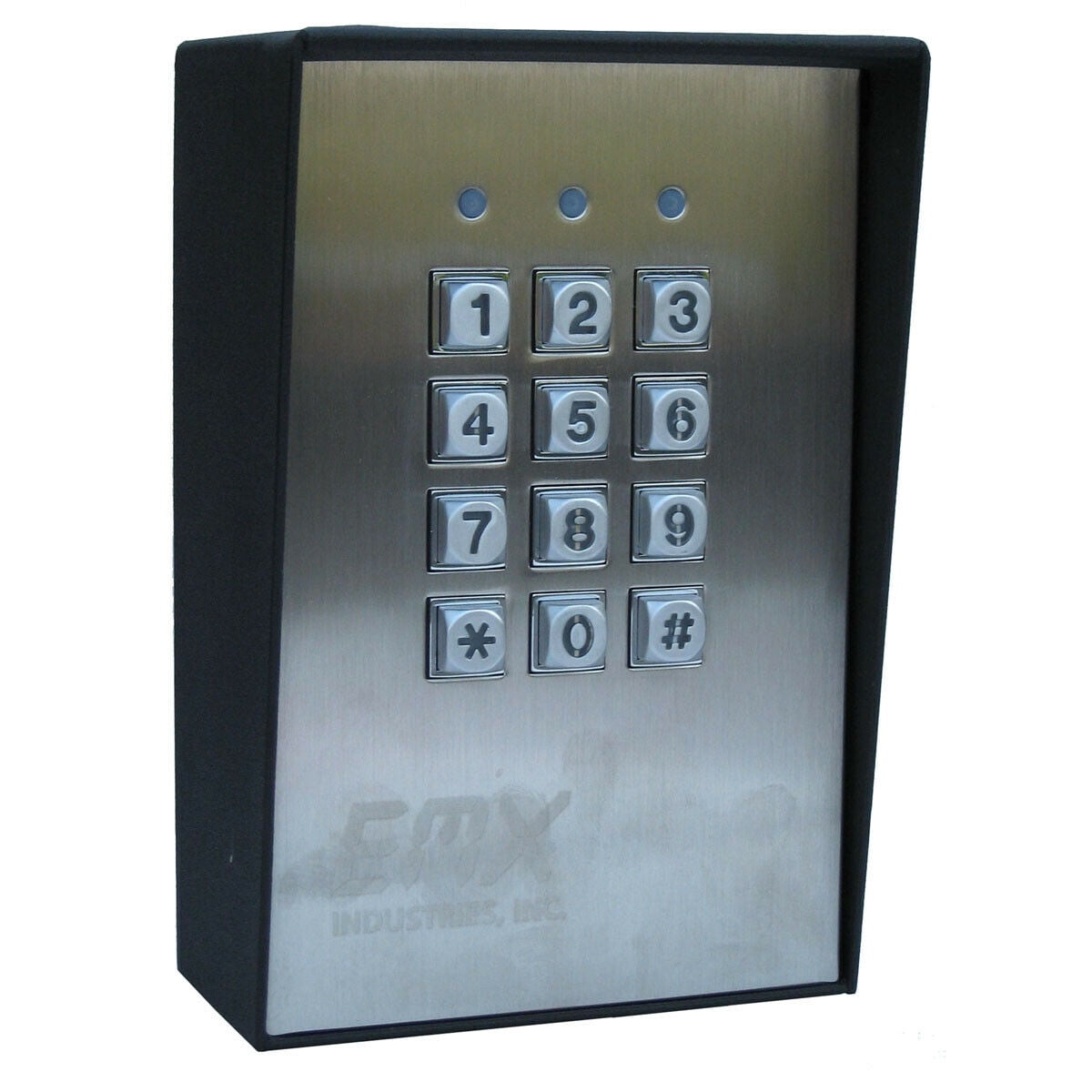 EMX KPX-100 2 Relay Exterior Keypad Stainless Steel Faceplate Backlit ...