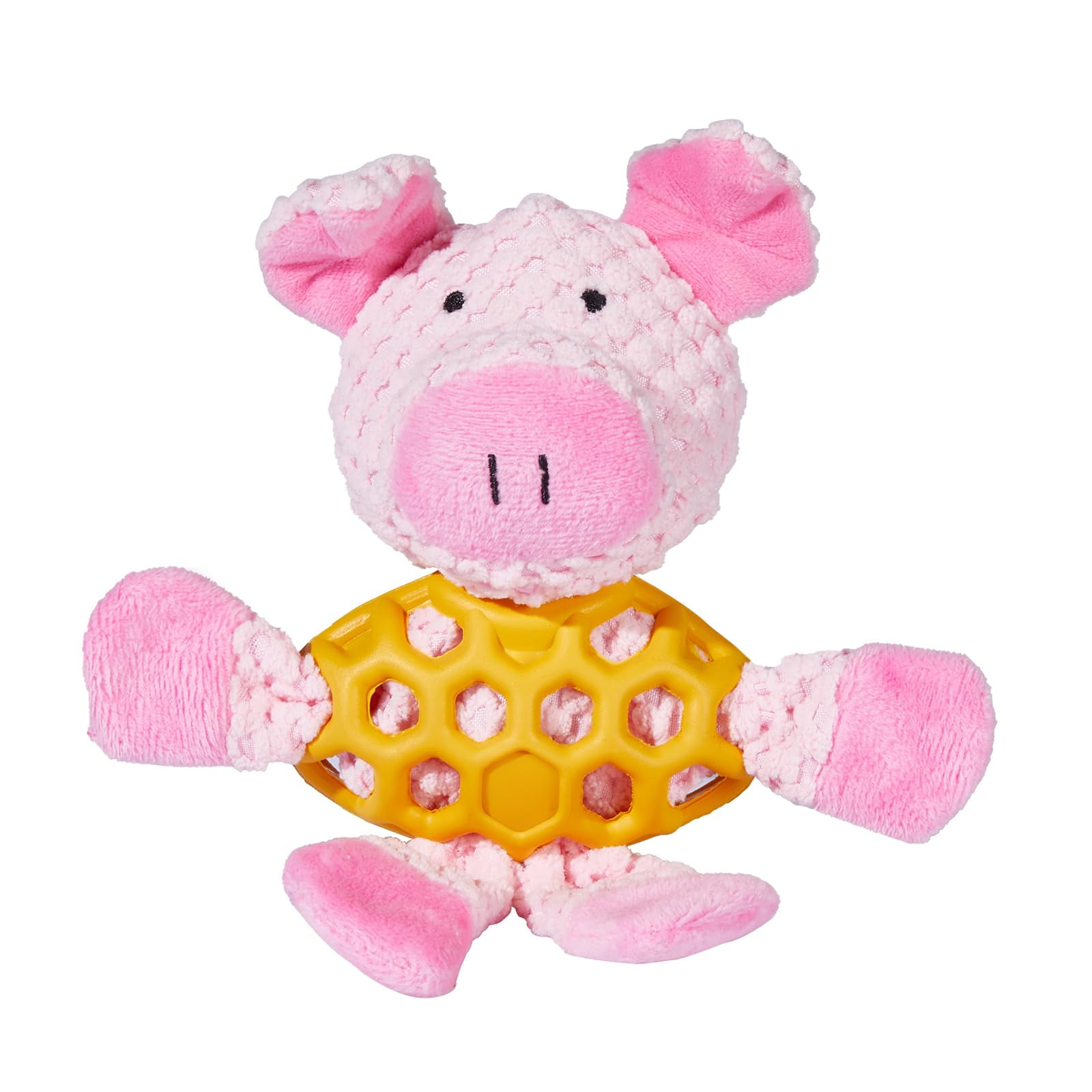 EMYing Dog Toys Cute Squeaky Pig,Plush Puppy Chewing Toys with Soft ...