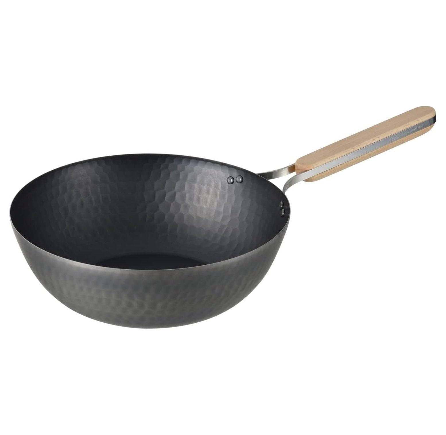 EN-012 Enzo Enzo Iron Wok, 10.2 inches (26 cm), Induction Compatible ...