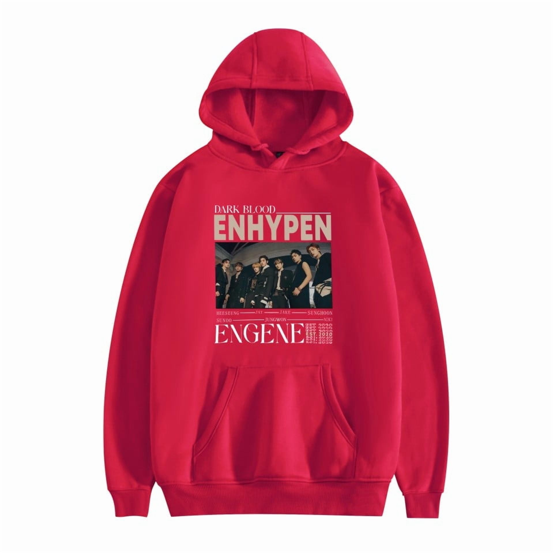 EN- ENH-YPEN Hoodies Male idol Group Fashion Long Sleeve Shirts For Men ...