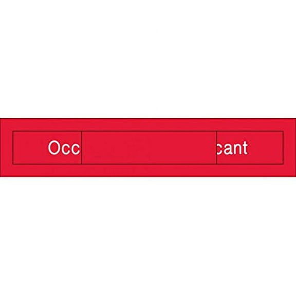 Occupied Sign