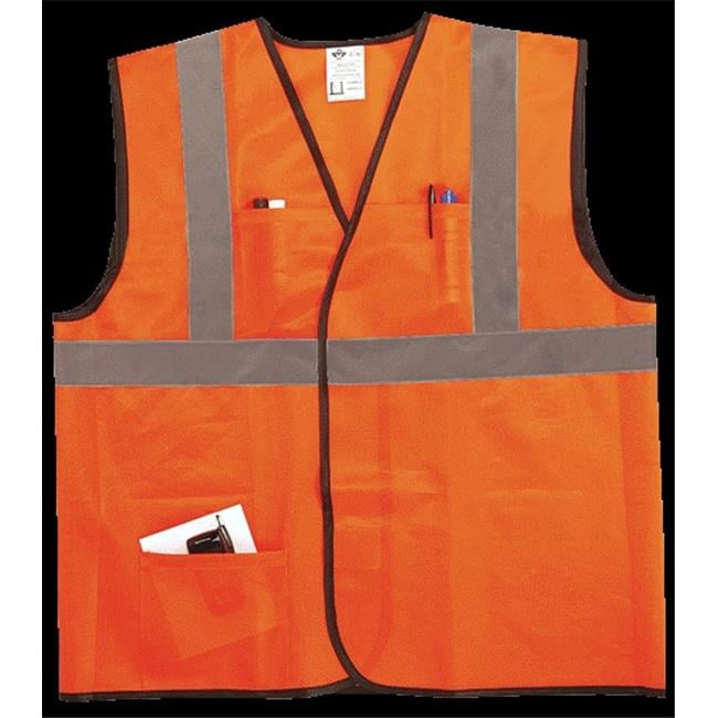 EN311C-2 S-M Class 2 Econo Vest - Orange, Small & Medium - Walmart.com