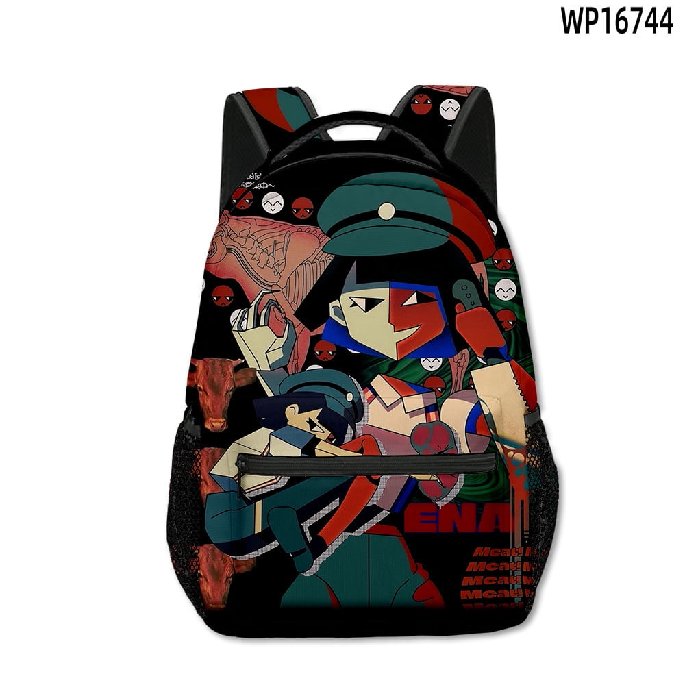 ENA Dream BBQ Travel Backpack Cartoon Daypack Anime Bag Gifts for Men ...
