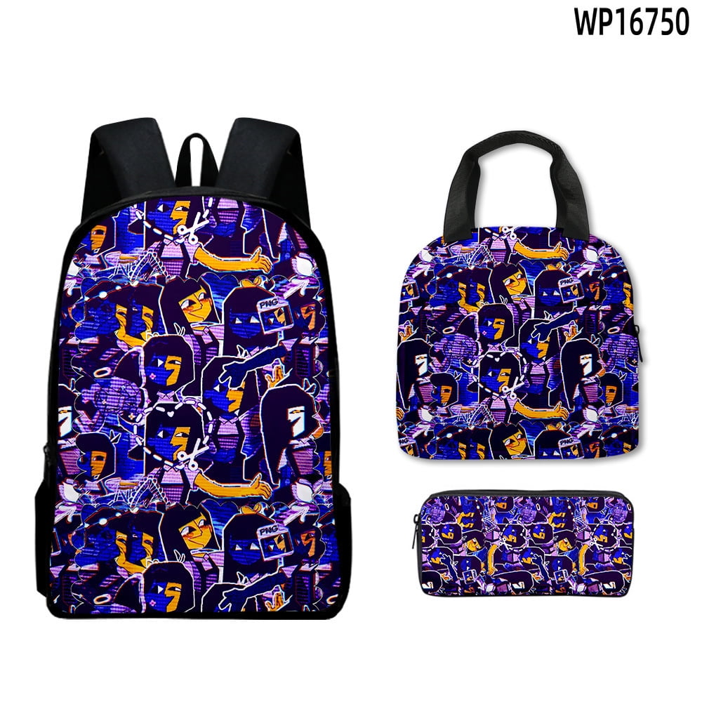 ENA Dream BBQ Travel Backpack Cartoon Daypack Bag Anime 3 Piece ...