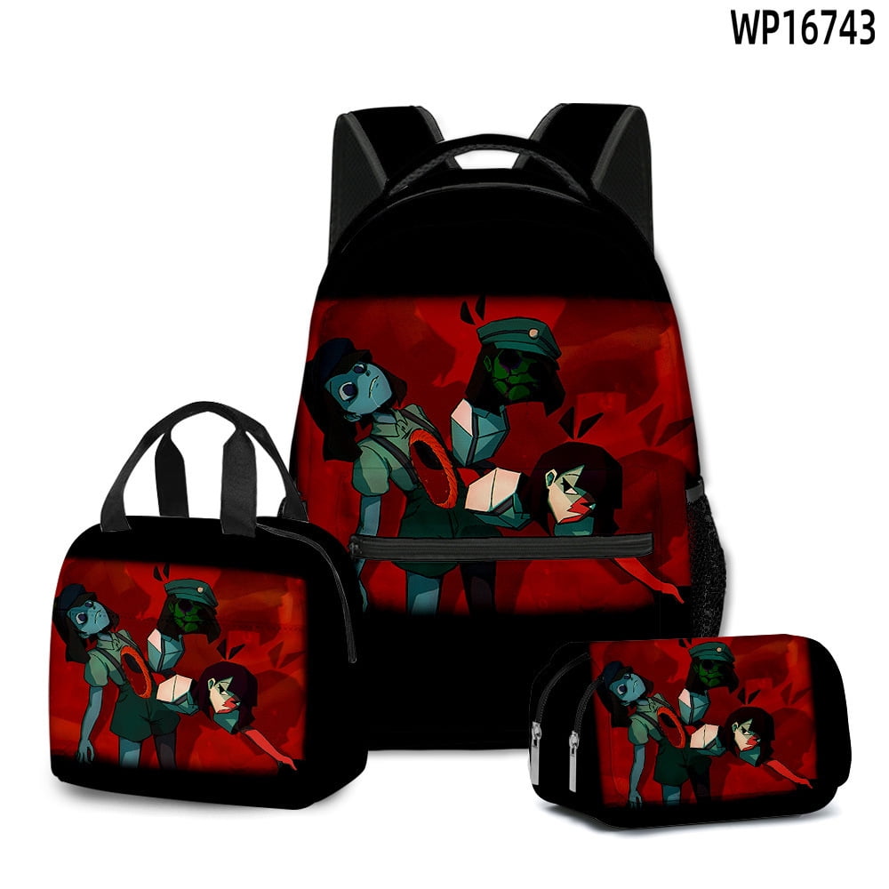 ENA Dream BBQ Travel Backpack Cartoon Daypack Bag Anime Backpack With ...