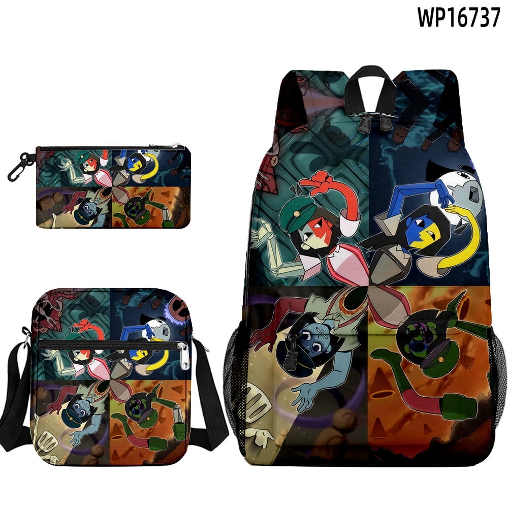 ENA Dream BBQ Travel Backpack Cartoon Daypack Bag Anime Backpack With ...