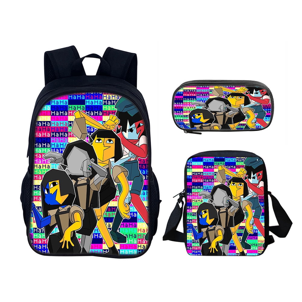 ENA Dream BBQ Travel Backpack Cartoon Daypack Bag Anime Backpack With ...