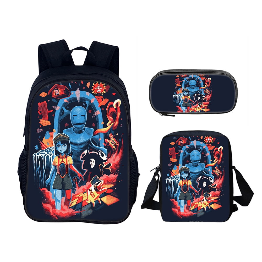 ENA Dream BBQ Travel Backpack Cartoon Daypack Bag Anime Backpack With ...