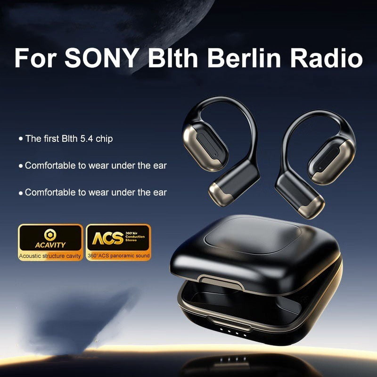 ENC Noise Cancelling Air Conduction Headset Exercise 9D Sound Quality ...