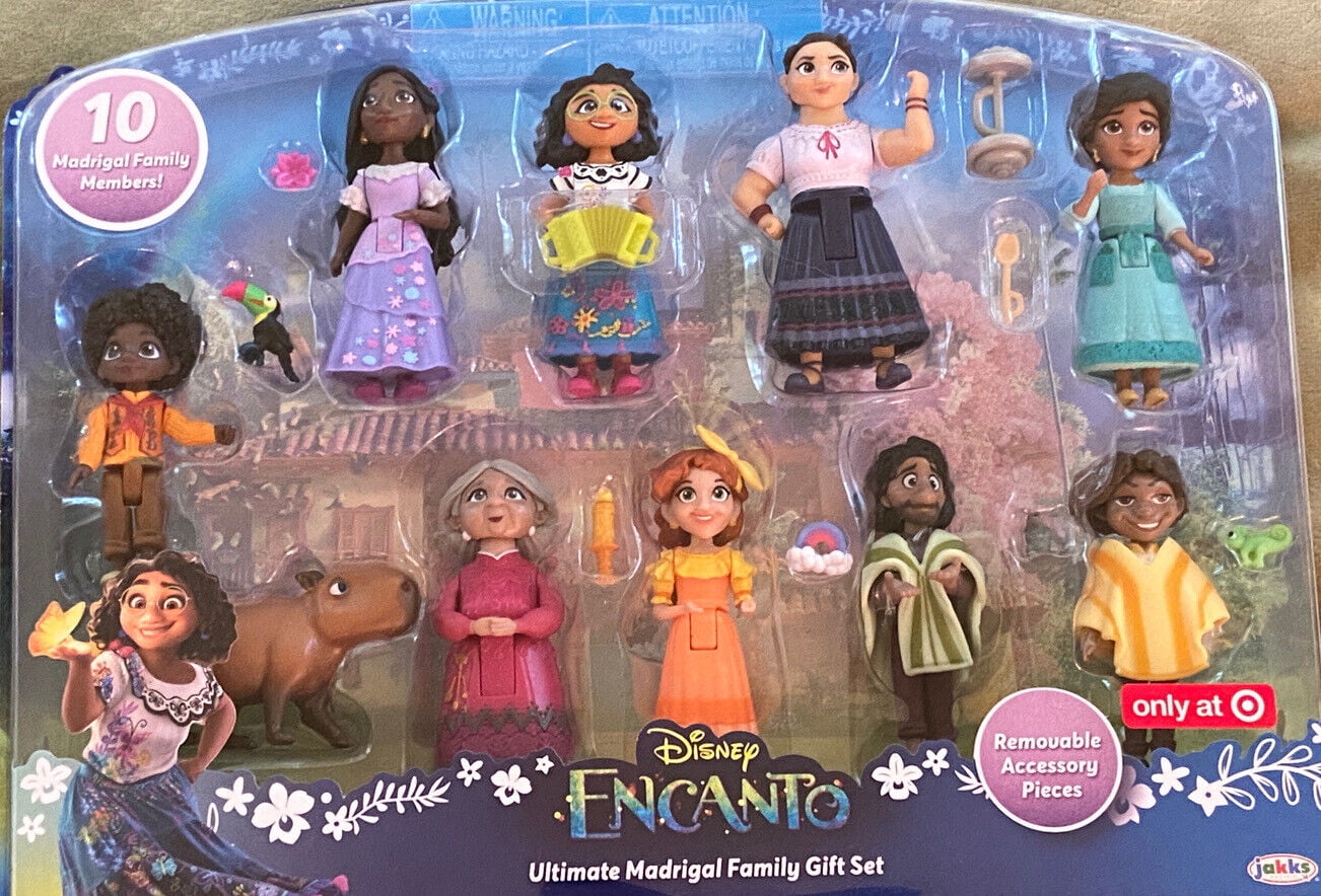 ENCANTO Ultimate Madrigal Family Gift Set - 10 Piece Figure Set Brand ...