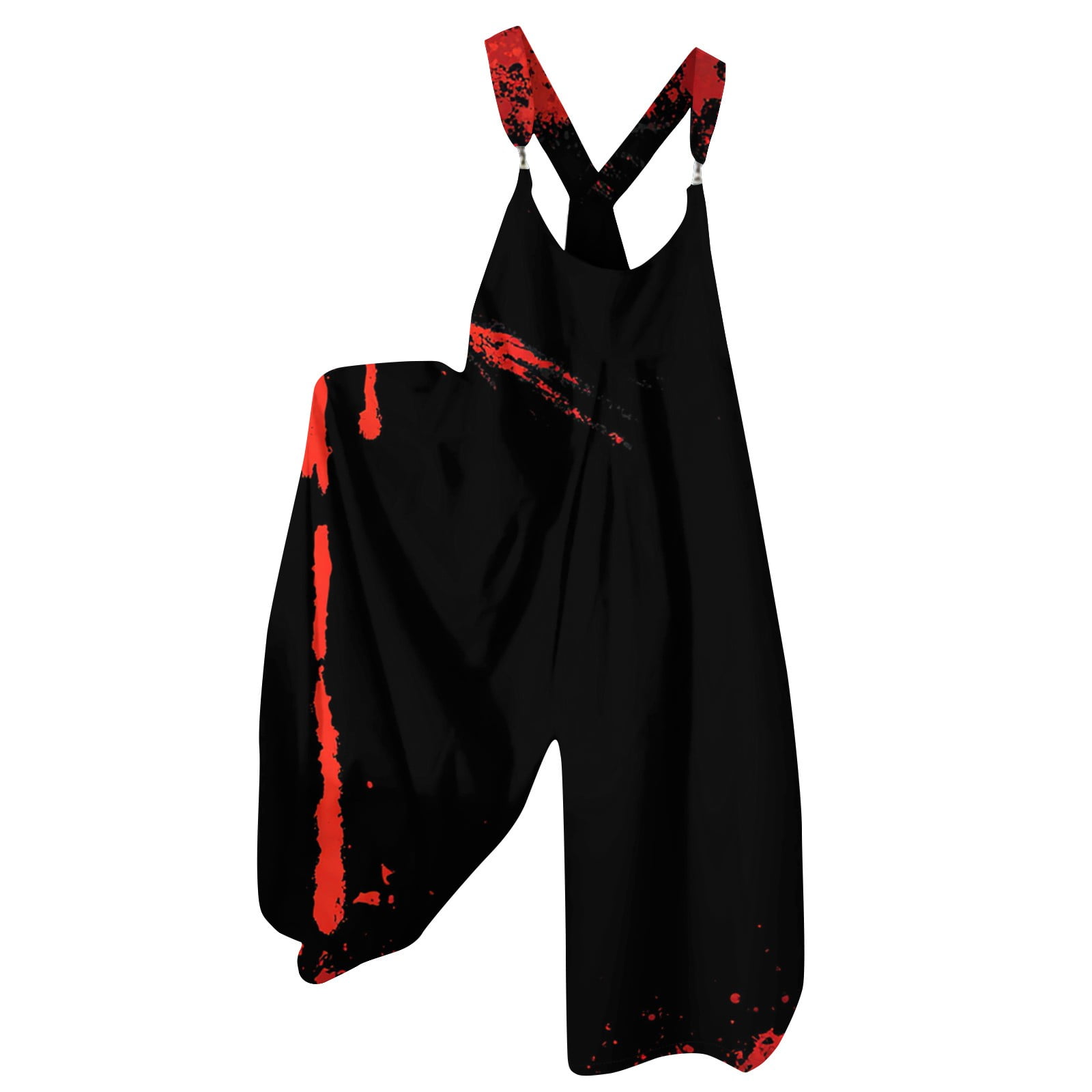 ENCCRWIN,Womens Summer Outfits Halloween Print Vintage Jumpsuit, Non ...