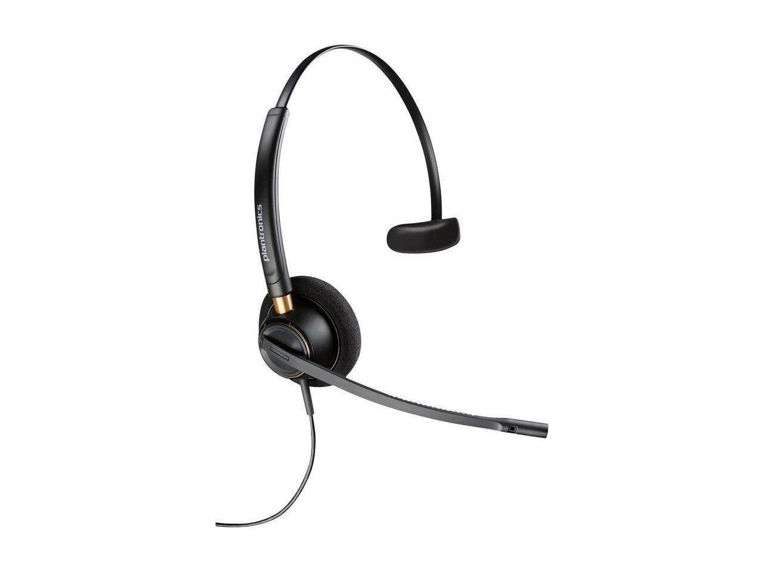Plantronics HW510D Encore Pro 500 Over-the-Head Monaural Headset Black ...