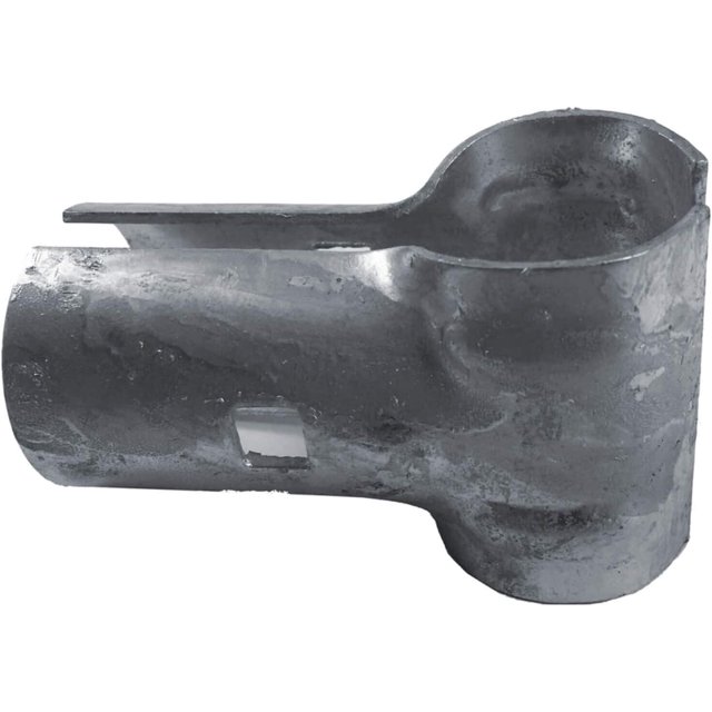 END CLAMP/PANEL CLAMP: 1-5/8" Chain Fence Clamp (for ""-ing ino a pipe ...