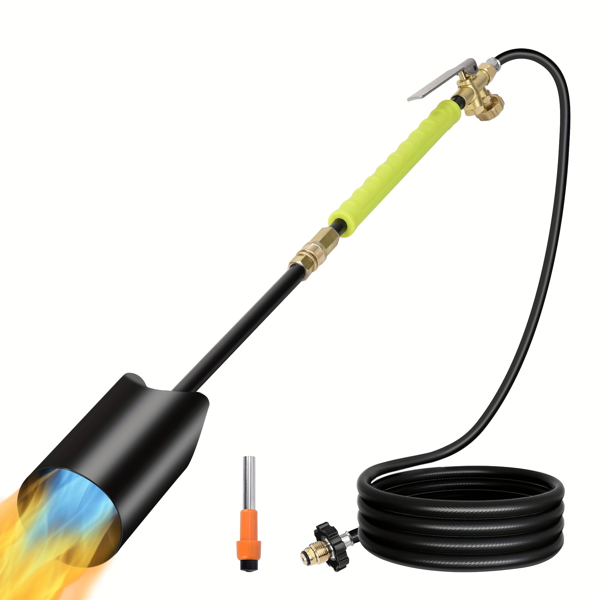 ENDLESSPOOLS 150,000 BTU Propane Weed Torch Kit - 10ft Hose, Self ...