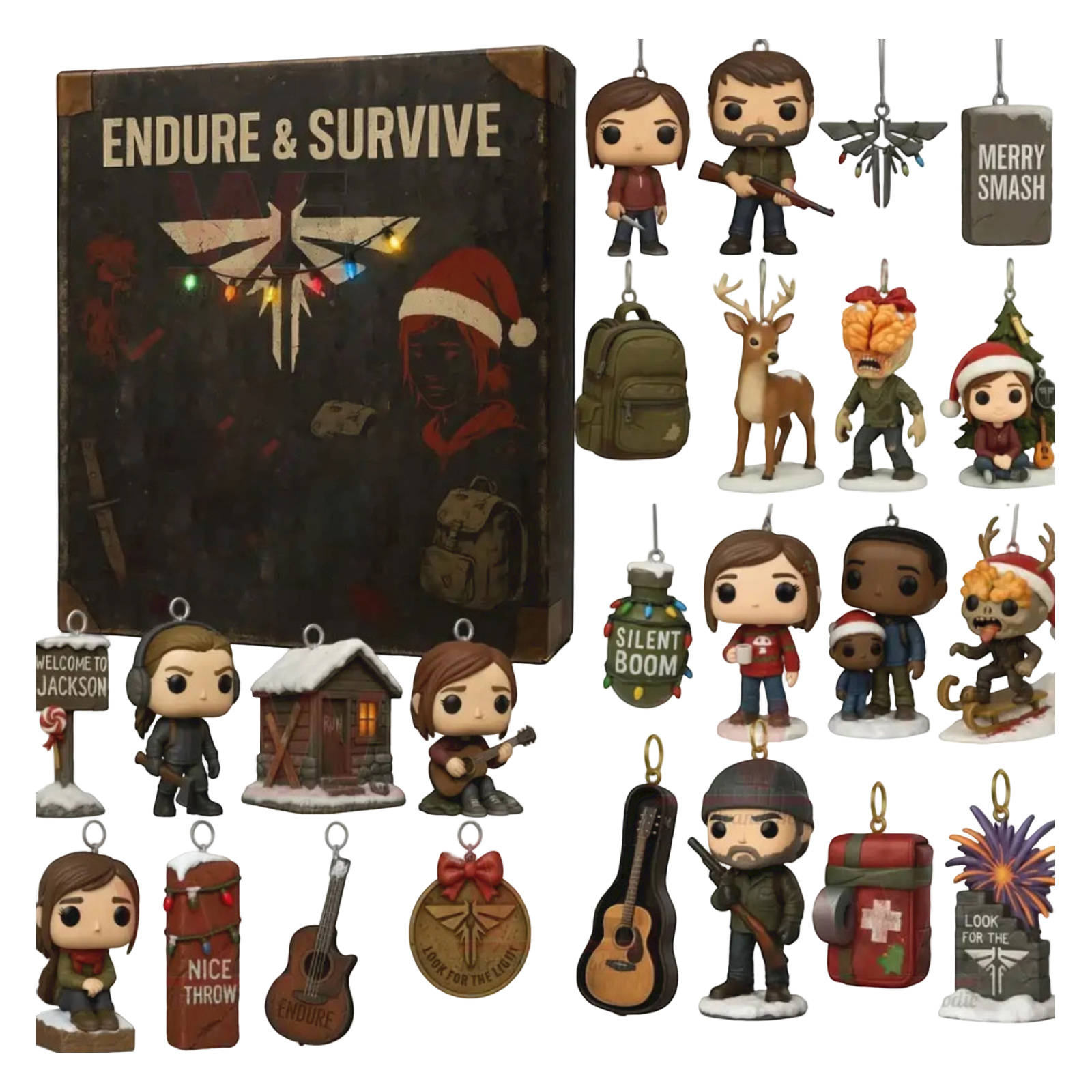 ENDURE&STRVIVE Christmas Advent Calendar 2025 Christmas Figures Party ...