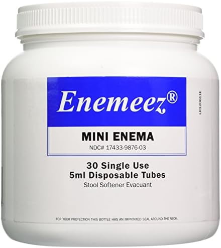 ENEMEEZ MINI ENEMA Size: 30 Count Disposable Tubes - Walmart.com