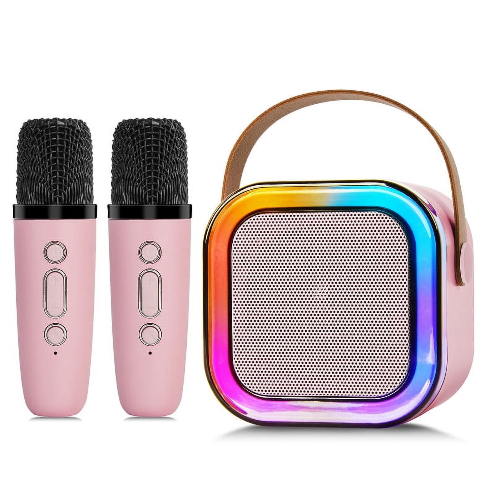 ENERFACE Karaoke Machine for kids,Portable Bluetooth Mini Microphone ...