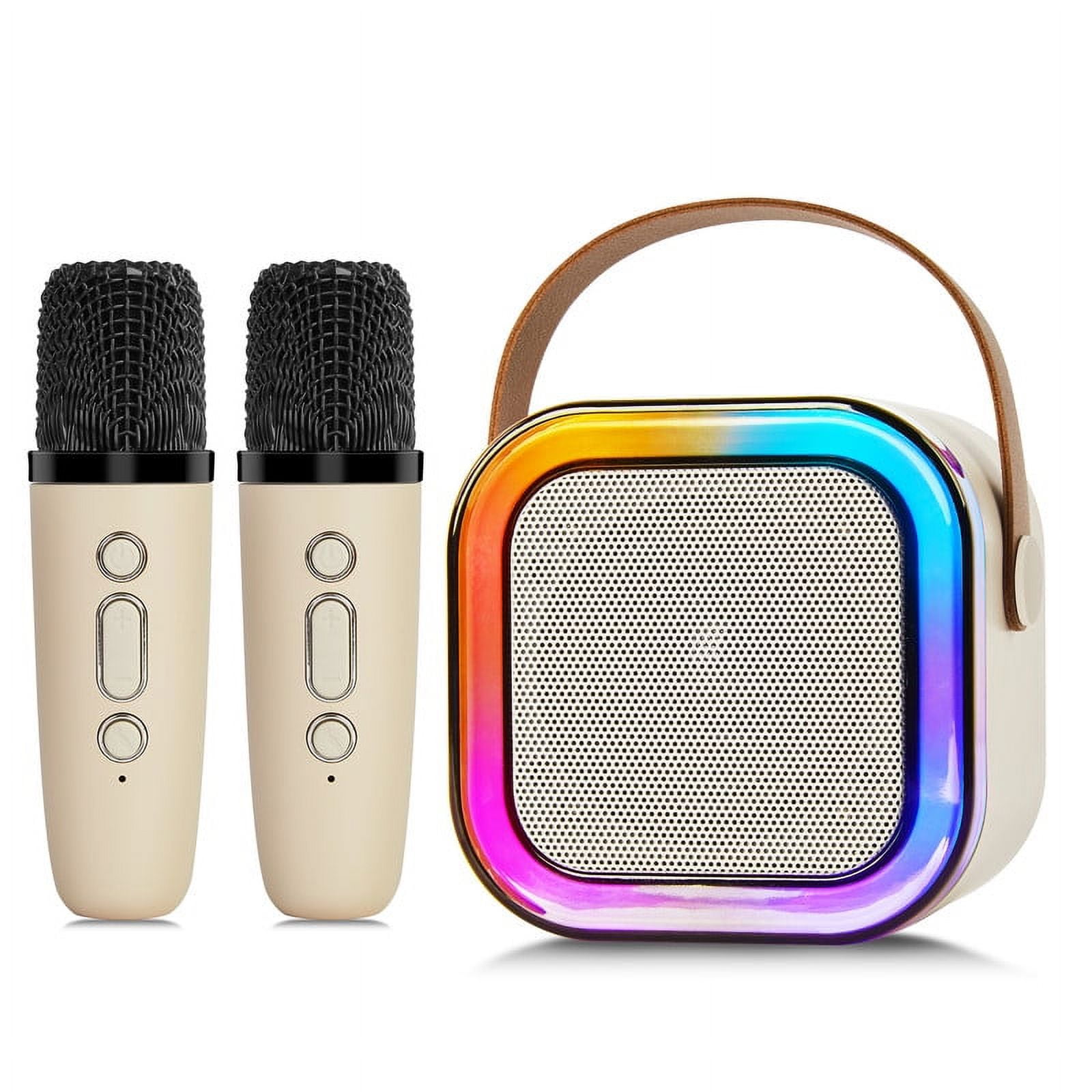 ENERFACE Karaoke Machine for kids,Portable Bluetooth Mini Microphone ...