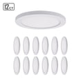 ENERGETIC 9" LED Slim Flushmount Ceiling Light, 1300 Lumens Dimmable ...
