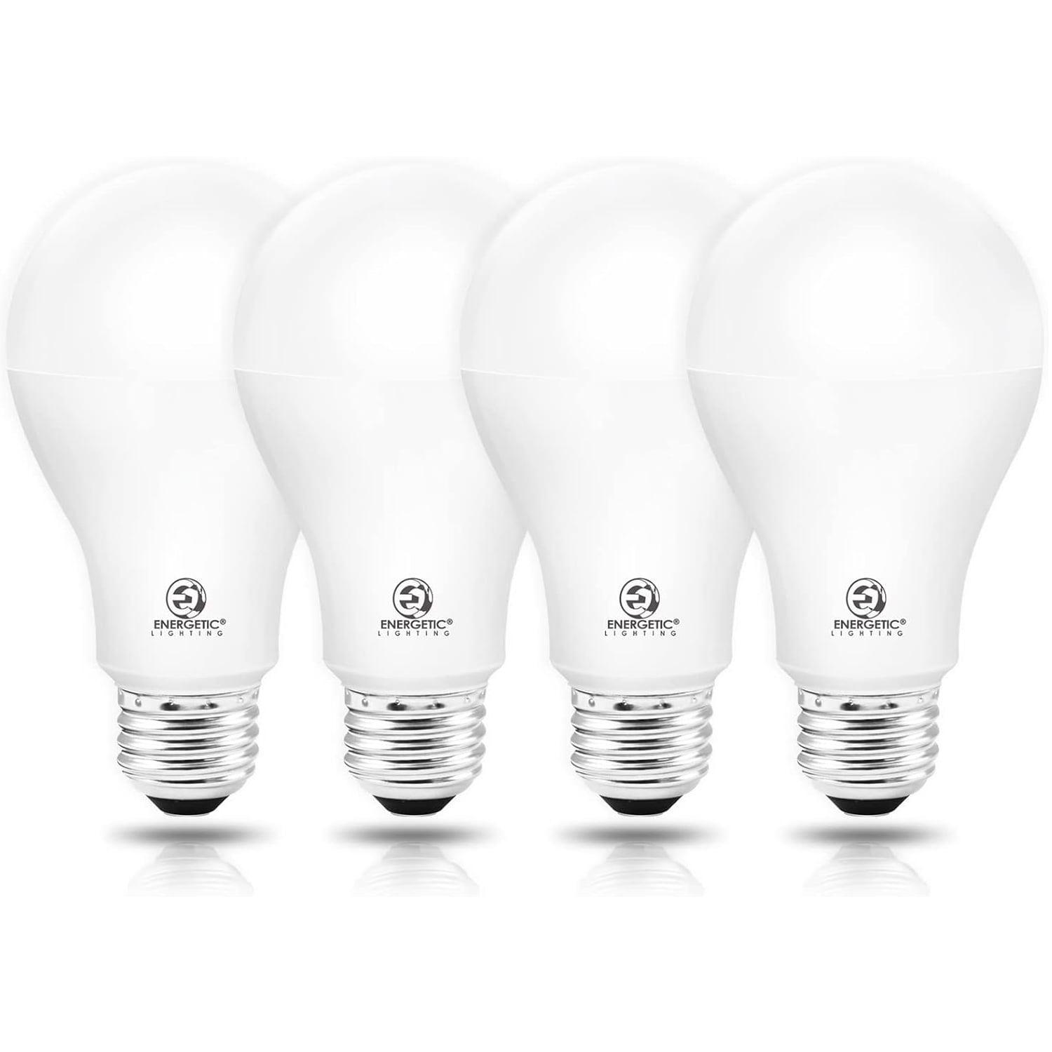 ENERGETIC A21 LED Light Bulb,150W Equivalent 20w, Dimmable,Super Bright ...