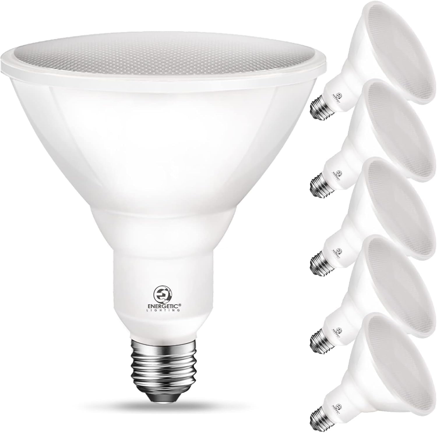 ENERGETIC Outdoor PAR38 LED Flood Light Bulb, Wet Rated, 90 Watt ...