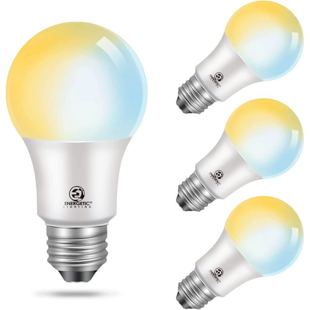 ENERGETIC Bright Home Work App A19 Bluetooth LED Light Bulb, Tunable ...