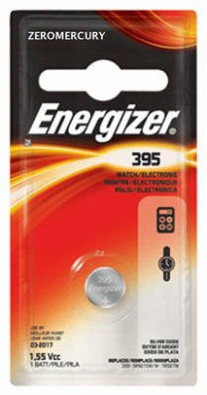 ENERGIZER 395BPZ Coin Cell, 395,1.5V (Pack of 16) - Walmart.com