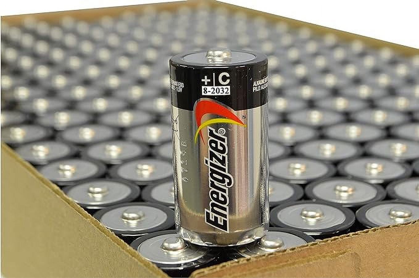 ENERGIZER E93 Max ALKALINE C BATTERY Made in USA Exp. 8-2032 or later ...